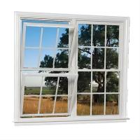 China Secure Double Hung Window Latch with Contemporary Design and FiberGlass Screen Netting for sale