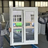 China FiberGlass Screen Netting PVC Sliding Window Design for Home Double Glazed Windows for sale