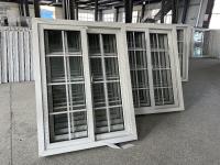 China Sliding Double Window Upvc Horizontal Push-Pull Soundproof Pvc Windows Sliding Door for sale
