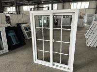 China Sliding Double Window Upvc Horizontal Push-Pull Soundproof Pvc Windows Sliding Door for sale