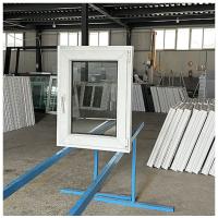 China Home Office Custom European Design Upvc Windows Double Glazing Horizontal Vertical Opening Pvc Casement Window for sale