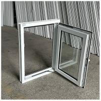 China Home Office Custom European Design Upvc Windows Double Glazing Horizontal Vertical Opening Pvc Casement Window for sale