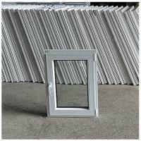 China Customizable Double Glazed Plastic Frame UPVC Casement Windows for Office and Home for sale