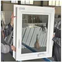 China Horizontal Opening Pattern Soundproof Insulated Upvc Glass Casement Windows Design for sale