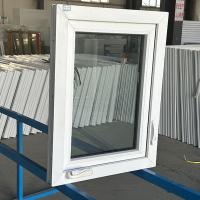 China Home Office Upvc Glazed Casement Windows with Soundproof Function European Style for sale