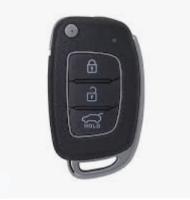 China 433MHz 3 Button Hyundai Car Key 95430-2W410 Hyundai Santa Fe 2014 Flip Remote for sale