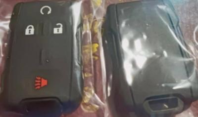 China 315Mhz 3+1 Button M3N-32337100 Car Remote Key For Chevrolet / GMC for sale