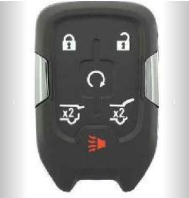 China 433Mhz 13529633 5+1 Button HYQ1EA Smart Key For Chevrolet Tahoe Suburban for sale