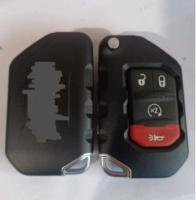 China 433Mhz 3+1 Button OHT1130261 Keyless Flip Key For Jeep Wrangler Gladiator for sale