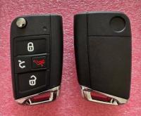 China 315Mhz 3 + 1 Button NBGFS12P01 5G0959752BE Keyless Flip Key For VW GTI Golf for sale