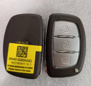 China 433Mhz 95440-G2600 3 Button 47 Chip Smart Key For 2019- Hyundai Ioniq for sale