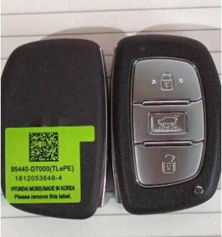 China 433Mhz 3 Button 95440-D7000 47 Chip Smart Key For 2019 Hyundai Tucson for sale