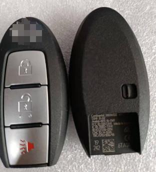 China 433Mhz S180144502 2 + 1 button 4A Chip KR5TXN1 Smart Key For Nissan Kicks S Rogue Sport for sale