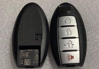 China 433Mhz 3+1 Button S180144503 KR5TXN3 4A Chip Smart Key For Nissan Kicks Rouge for sale