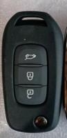 China 433Mhz 3 Button CWTWB1G767 4A Chip Flip Remote Key For Renault Captur Megane3 for sale