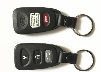 China Professional Hyundai Car Remote  Key 4 Button PINHA-T008 OEM Black for sale