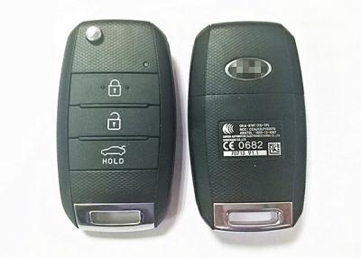 China OKA 870T 2014 - 2016 KIA Cerato Remote Key , 3 BUTTON Flip Key Car Remote for sale