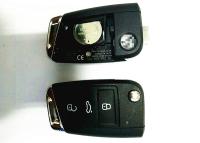 China 5G6 959 753 AG Flip Key Fob 3 Button Remote Key For VW Volkswagen GOLF for sale