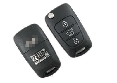China Hyundai Car Remote  I10 I20 I30 Ix35 RKE-4A02 , 433mhz Car Alarm Flip Key for sale