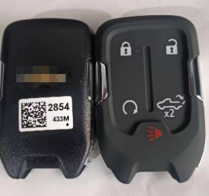 China 433Mhz 4 + 1 Button 46 Chip  HYQ1ES Smart Key For Chevrolet Silverado GMC Sierra for sale