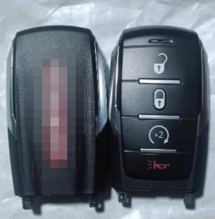 China 433 MHz OHT-4882056 3 + 1 button 68291691AD 4A Chip Smart Key For Dodge Ram 1500 Pickup for sale