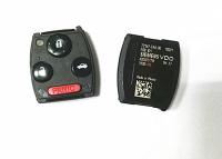 China Black 3 Button Honda Remote 315Mhz With 72147-TA0-U6 Chip 46 for sale