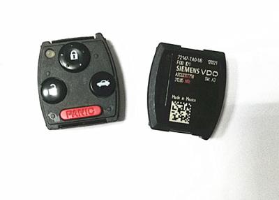 China Black 3 Button Honda Remote 315Mhz With 72147-TA0-U6 Chip 46 for sale