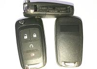 China FCC ID KR55WK50073 4 Button Chevrolet Car Key 315 MHZ 46 chip for sale
