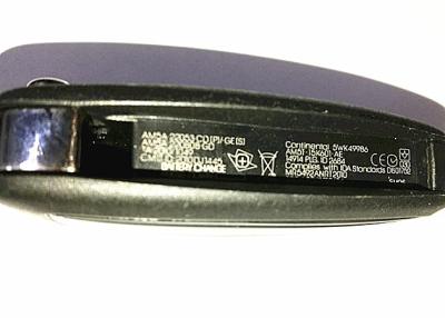 China Ford Remote Key  Fob FCC ID AM5T 15K601 AE 3 Button  433 Mhz For Focus for sale