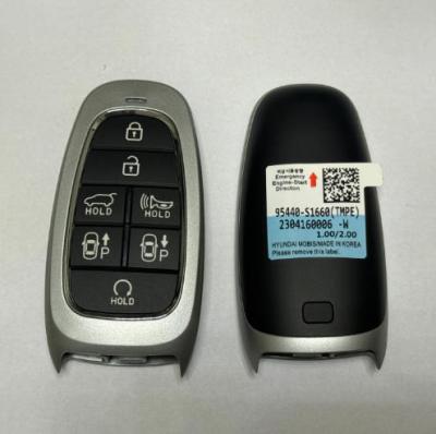 China Hyundai Santa Fe 6+1 Buttons Smart Key Auto Key PN: 95440-S1660 TQ8-FOB-4F28 for sale
