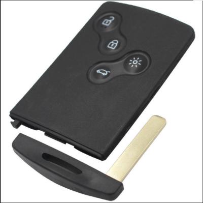 China Plastic 4 Button Car Remote Key 433MHZ PCF7953 For Renault Koleos Clio4 for sale