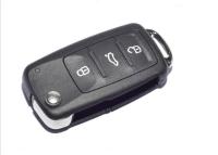 China Skoda 3 Button Flip Car Remote Key 3t0 837 202 H Id 48 Chip 433 Mhz for sale