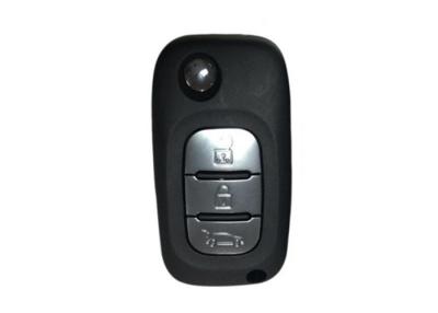 China Plastic 3 Button Citroen DS Car Flip Key AK016023 433 MHZ Black OEM for sale