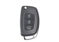 China Hyundai Flip Remote Key Fob OKA-421T 3 Button 433 Mhz Chip 4D60 80BIT for sale