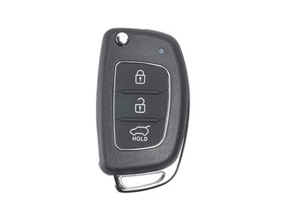 China Hyundai Flip Remote Key Fob OKA-421T 3 Button 433 Mhz Chip 4D60 80BIT for sale