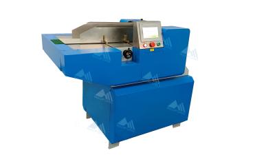 China Auto Feeding Cardboard Spine Cutter Cutting Machine 0.75KW Power for sale