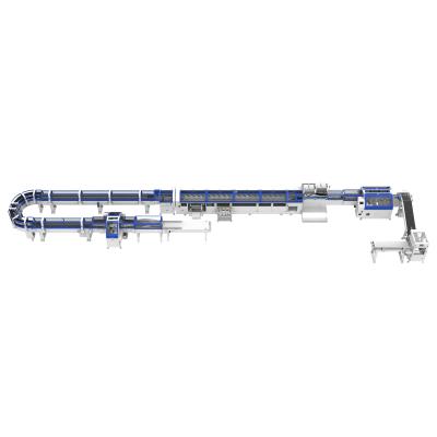 China Intelligent Book Spine Gluing Line（One-button switching size for all equipment） for sale