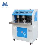 China Notebook Round Corner Cutter / Pneumatic Double Head Edge Round Corner Cutting Machine MF-DCM470 for sale