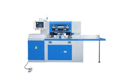 China Semi Auto Three Knife Trimmer Fully Automatic Knife Adjustment High Cutting Precision Safe Efficient for sale