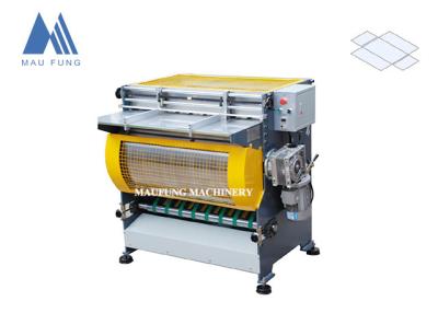 China Semi Auto Grey Cardboard Grooving Machine For Cardboard Rigid Gift Box Packaging MF-1200A for sale