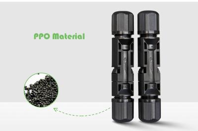 China Snap In Solar PV Cable 1000V MC4 Connector Silver Plated for sale