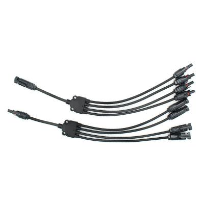 China Tin Plated MC4 Solar PV Cable 4mm2 Power Wire Connector for sale