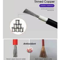 China Waterproof 2 Core Dc Solar Pv Cable 16mm2 Low Voltage For Power Panel Station for sale