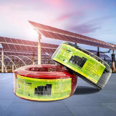 China Electrical Wires DC Power Solar PV Cable With Plug Connector Temperature Control Switch for sale