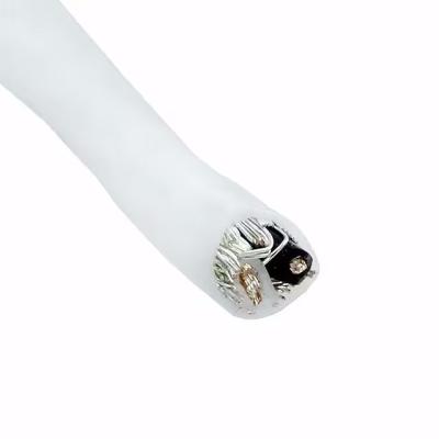 China Alpha Wire M1222 WH005 CABLE 2CON 22AWG WHT SHLD 100' for sale