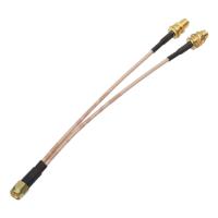China SMA Male To Sma Female RF Antenna Extension RG316 RG174 RP Male Female 1 To 2 Cable for sale