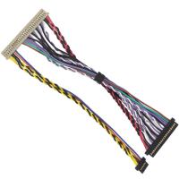 China OEM ODM LVDS Cable Assembly Wire Harness Electrical 40 Pin 20 Pin 30 Pin for sale