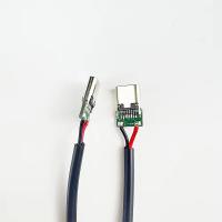 China High Quality Performance Wholesale Nickel Plated Type C USB Male Solder Connector USB Type C Plug Extension for sale