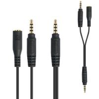 China 2 In 1 Cable Conversion Extension 3.5 Stereo Plug To 3.5 Stereo Plug To 4/1 