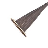 China 20531 50P Vertical Matching Micro Coaxial Cable mm Right Angle Connector Cableline-Ux Ii 20531-050t-02 0.25 for sale